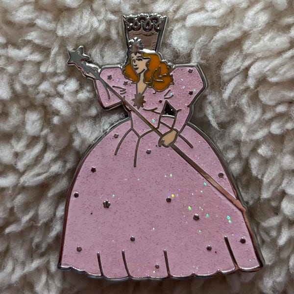 Glittery Oz Inspired Good Witch Pin - Etsy