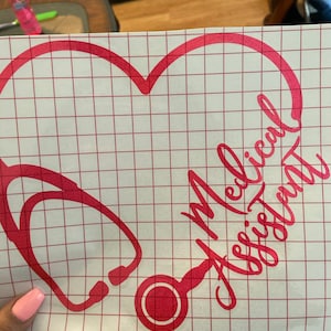 Medical Assistant Decal, Medical Assistant, Yeti Decal, Nurse Decal ...