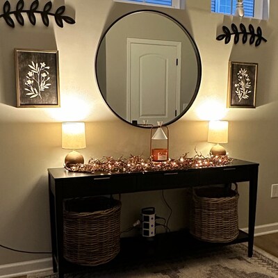 50 Count Light String / Strand / Set Brown Cord Red - Etsy