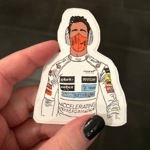 Formula 1 Sticker Max Verstappen - Etsy