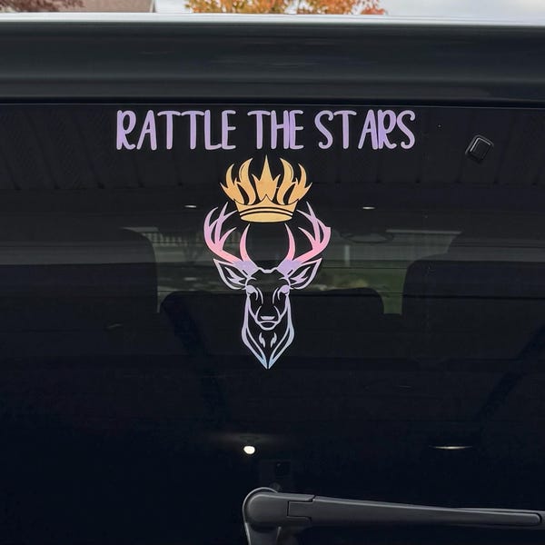 Custom Holographic Car Decals, Custom Large Oversized Vinyl Stickers ...