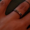 Custom Bible Verse Ring - Stainless Steel Stacking Band Ring ...