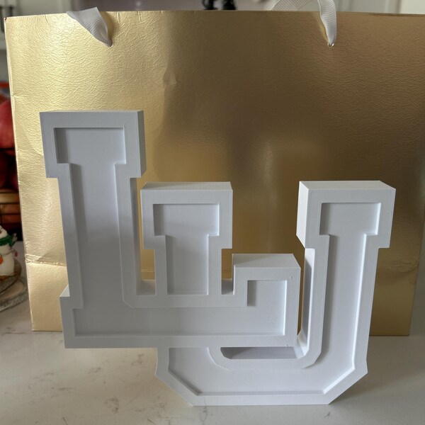 Texas A&M Gig Em Block Letter Shelf Decor | Officially Licensed 3D ...