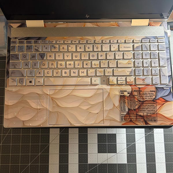 Custom Laptop Skins Lenovo Legion Decal Personalised Aesthetic Blue ...