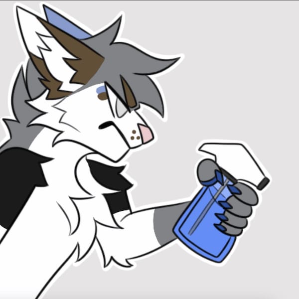 Digital Feline Cat Furry Emote/sticker Bases pack 1 - Etsy