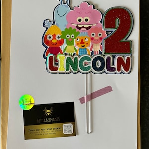 Super Simple Song Cake Topper, Super Simple Song Personalised Cake ...