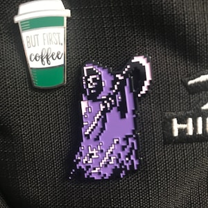 Death Pin, Soft Enamel Pin, Castlevania - Etsy