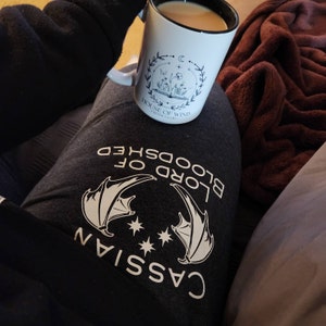 Licensed Prythian Map Crewneck, ACOTAR Shirt, Night Court Summer Court ...