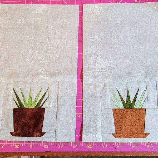 Pine Trees FPP Foundation Paper Piecing Quilt Block Pattern Digital ...