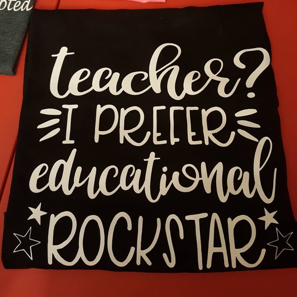 Teacher I Prefer Educational Rockstar Svg Educational Rockstar Svg ...