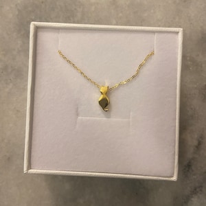 Gold Necklace, Solid Gold Chain, Tiny Gold Chain, Dainty Gold Chain ...