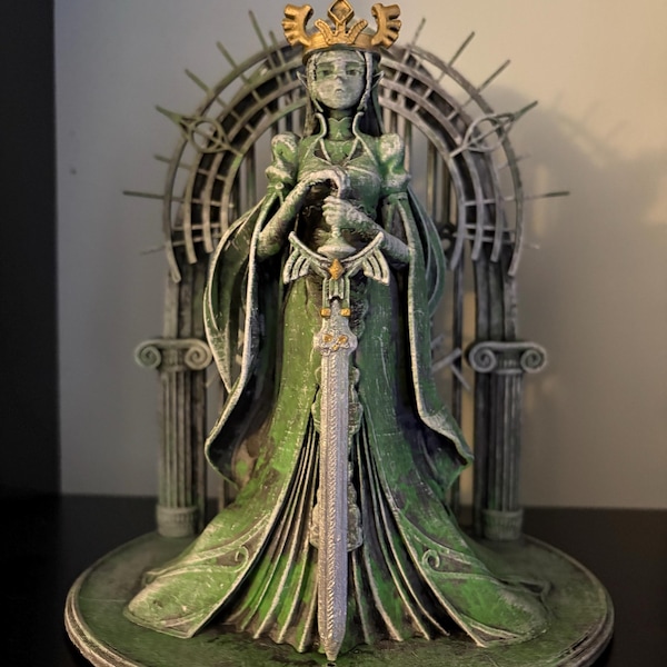 Zelda Inspired Princess of Hyrule Temple of Time Statue Diorama ...