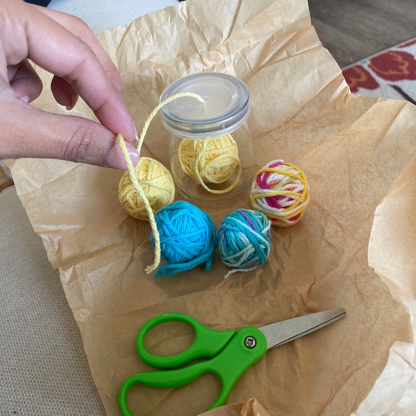 PRE-SEWING SERIES: Yarn Snipping Activity - Etsy Canada