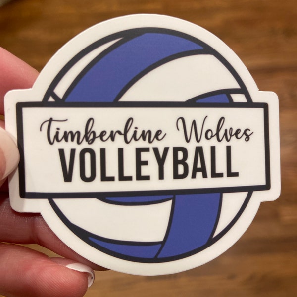 Custom Volleyball Stickers | Custom Sport Sticker | Volleyball Stickers ...
