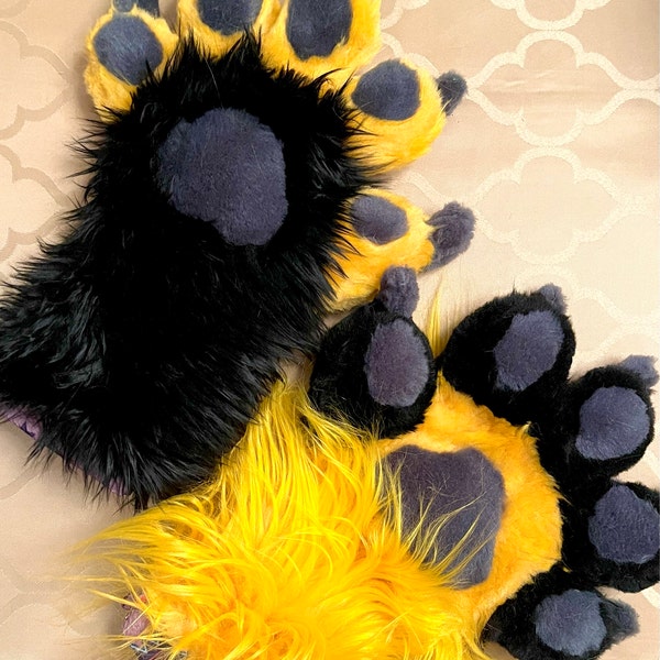 Puffy 5 Fingered Paw Digital Pattern (PDF DOWNLOAD) - Etsy