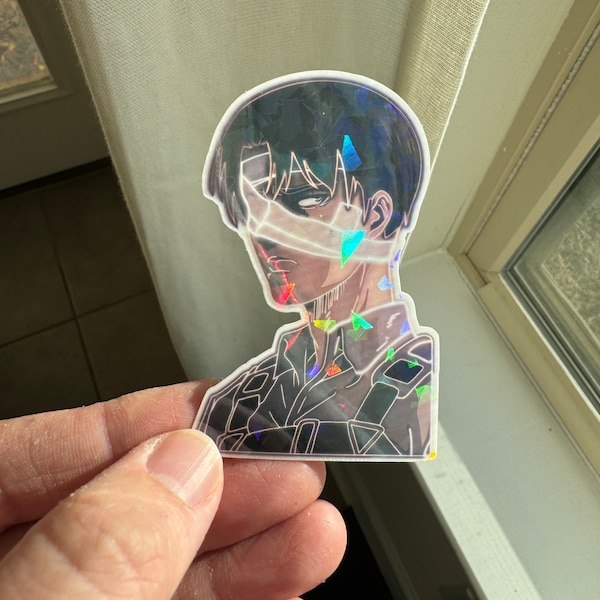 Levi Ackerman | Attack on Titan Sticker | Available in Gloss or ...