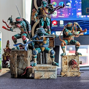 TMNT Diorama 3D Printable Teenage Mutant Ninja Turtles | Download STL ...