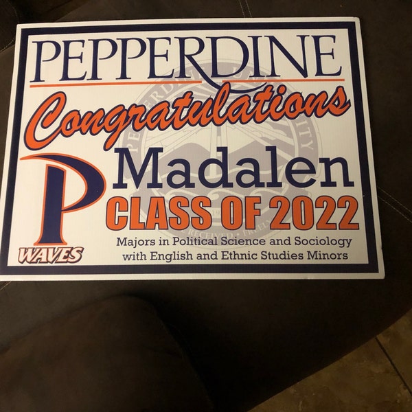 University of Miami Customizable Graduation Signs "home of the ...