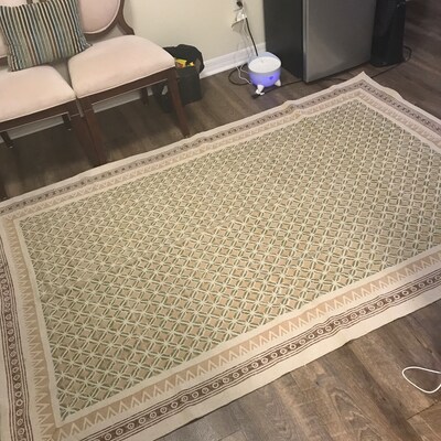 12X20 FEET Cotton Rug / Block Printed Rug / Carpet, Area Rug 144X240 ...