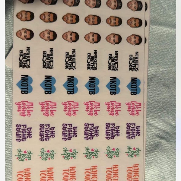 Morgan Wallen Nail Decals Stickers Waterslide Last Night You Proof ...