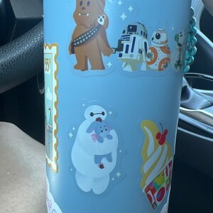 Baymax With Eeyore Plushie Transparent Laptop Sticker/ Big Hero 6 Pooh ...