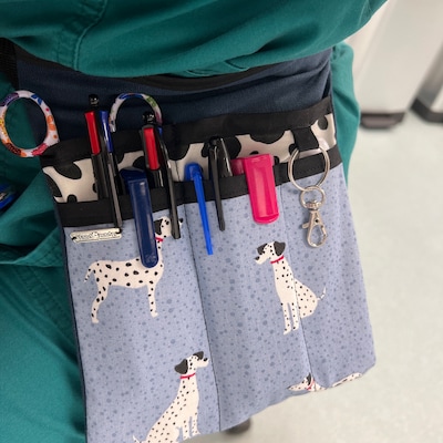 Pets at Vets Nurse Hip Pouch, Vet, Makeup Artist Bag, Veterinary Pocket ...
