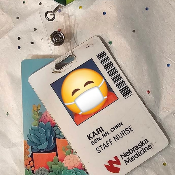 Grass PPE Donning/doffing Badge Reference Card, Fun Visual Reminder ...