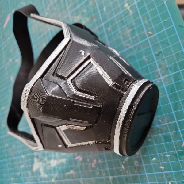 Raw 3D Printed Smoke Mask - Etsy