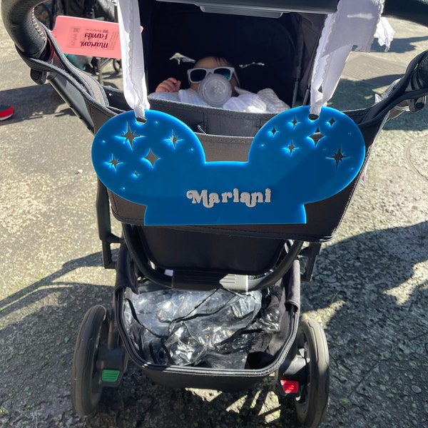Disney Inspired Stroller Tag | Magical Stroller Family Tag | Vacation ...