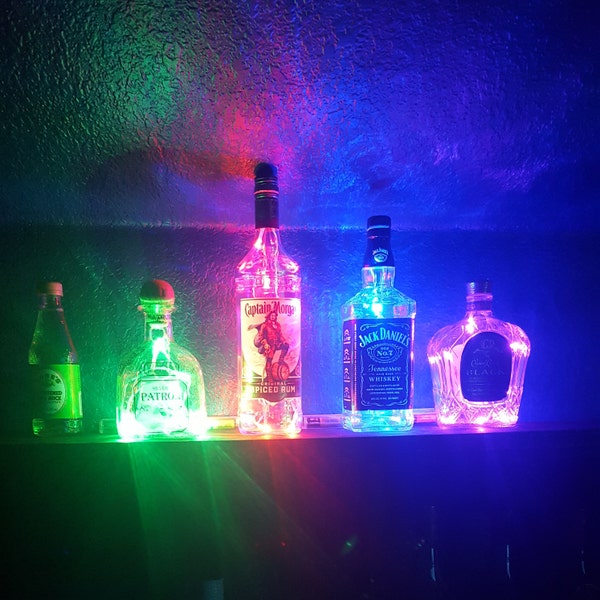 Crown Royal Light Decor, Different Crown Royals, Apple, Vanilla, Black ...