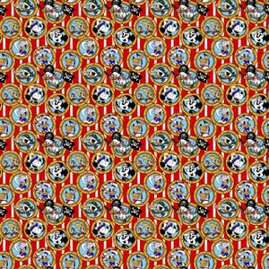 Mickey Mouse Cherries Seamless Pattern 12x12 300 DPI - Etsy