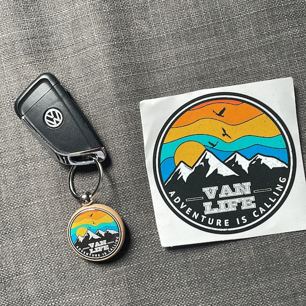 Van Life Vinyl Sticker Camper Camping Skate T5 T4 T3 T25 T1 Van Decal ...