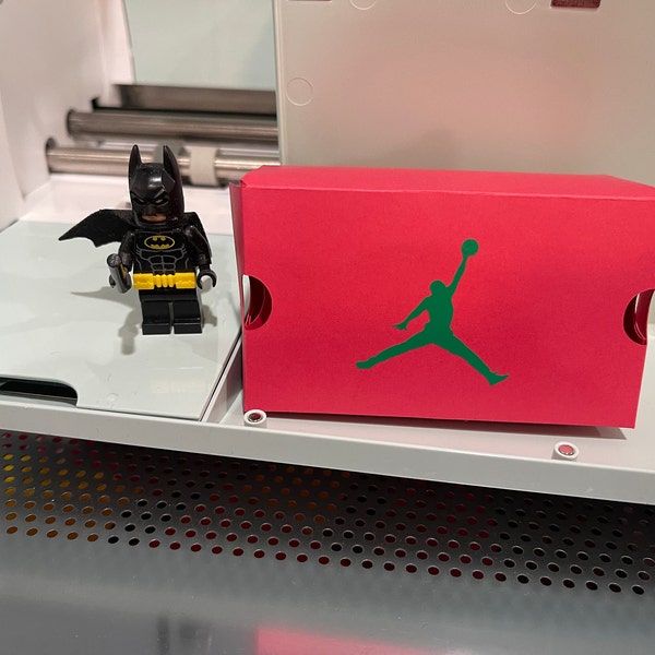 Mini Shoe Box Template Bundle, Shoe Box SVG, Shoe Box Label Template ...