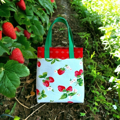 Lined Canvas Tote Sewing Tutorial Etsy