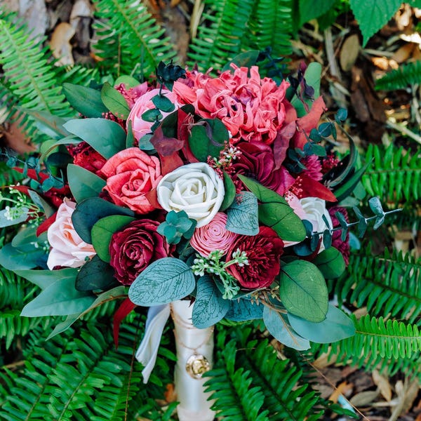 Dark Green and Gold Boutonniere, Emerald Dahlia Buttonhole, Groom and ...