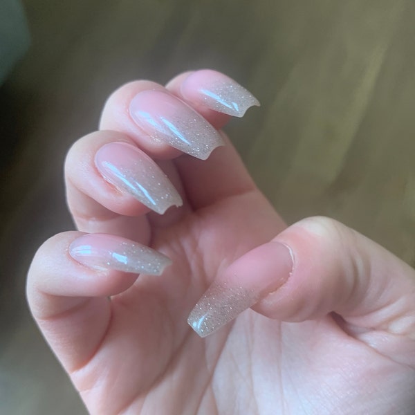 Black and Gold Glam Hard Gel Sculpted Professional Press on Nails - Etsy