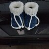 Instant Download Knitting Pattern Hanging Baby Pram Charms nursery ...