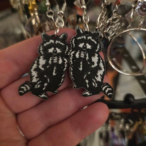 Goat Earrings: Laser Cut Acrylic Goats, Baby Goats, Kids, Farm, Animals ...