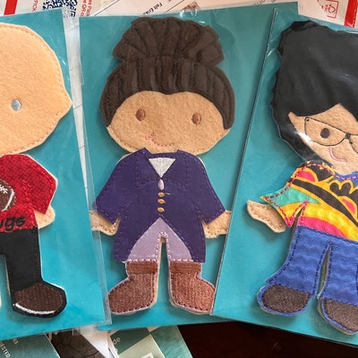 A Working Man: Felt Doll Construction Outfit - Etsy