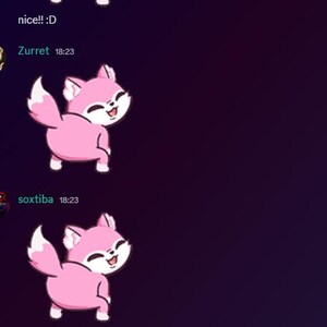 Animated Wolf Emote-howl Emote - Etsy