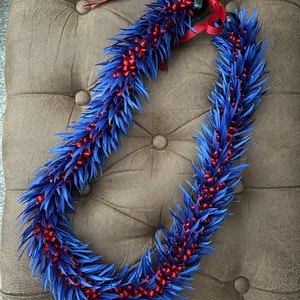 Samoan Ula Fala Inspired Ribbon Lei - Etsy