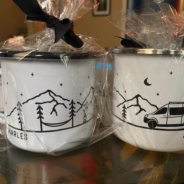 Personalised Vanlife Mug Custom Camping Mug Vanlife Gift Van Life Mug ...