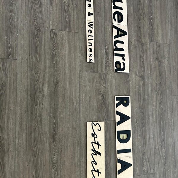 Personalized Backdrop Name Sign, Name Sign for First Birthday Party ...