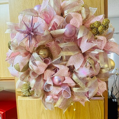 Santa Ribbon Santa Belt Ribbon Red White Plaid Wired Santa Ribbon 2.5 ...