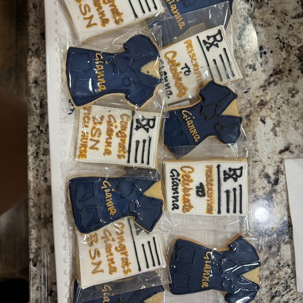 College or High School Logo Cookies - 1 Dozen - Etsy