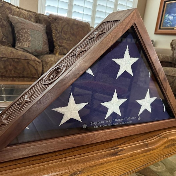 Custom 3D Carved Flag Boxes - Etsy