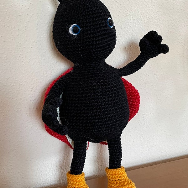 Crochet Ladybug Pattern. Cute Bug Amigurumi Pattern. Crochet Insect ...