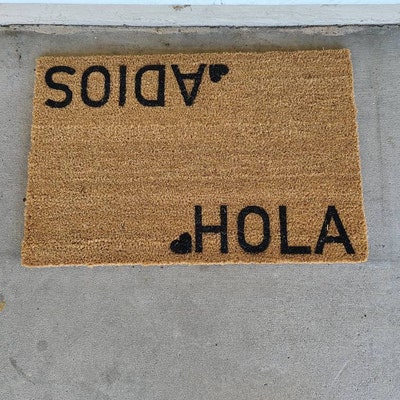 Apurale Que Se Meten Las Moscas Tapate, Spanish Welcome Door Mat ...