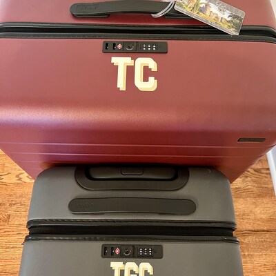 Double-layer Monogram Decal Shadow Block Monogram Monogram - Etsy