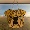 Boxer Dog Digital Stained Glass Pattern - Includes Printable Pages and ...
